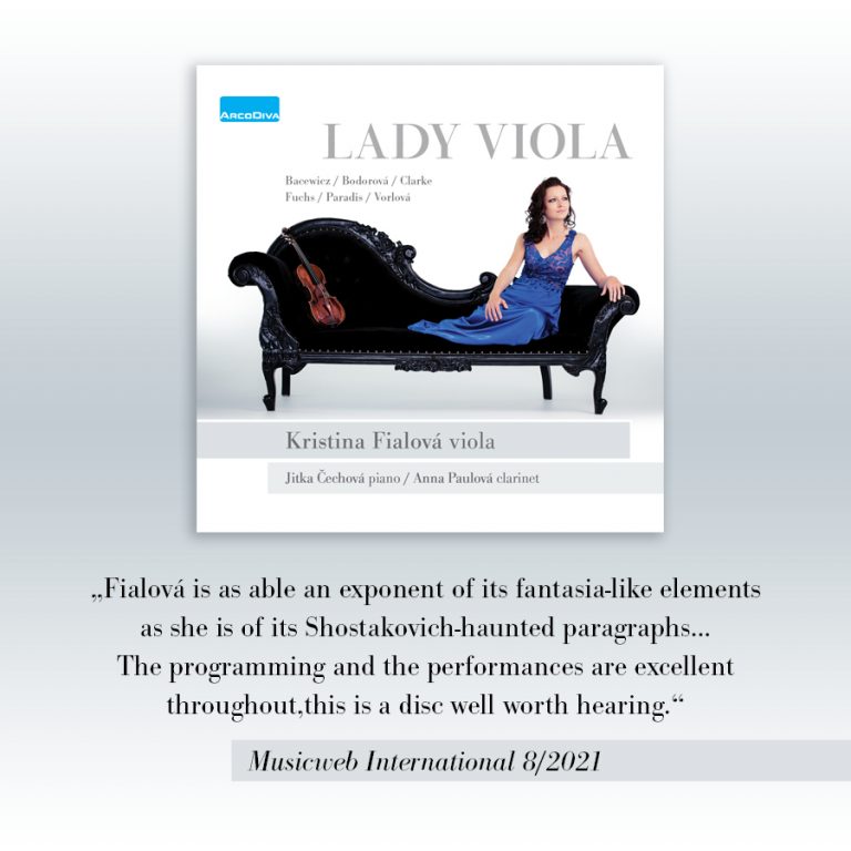 Nová recenze na CD "Lady Viola" - Kristina Fialová